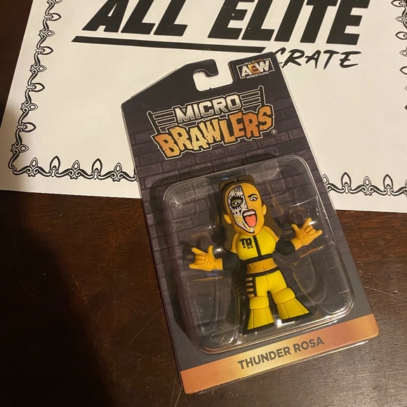 Aew | Other | Aew Thunder Rosa Micro Brawler | Poshmark